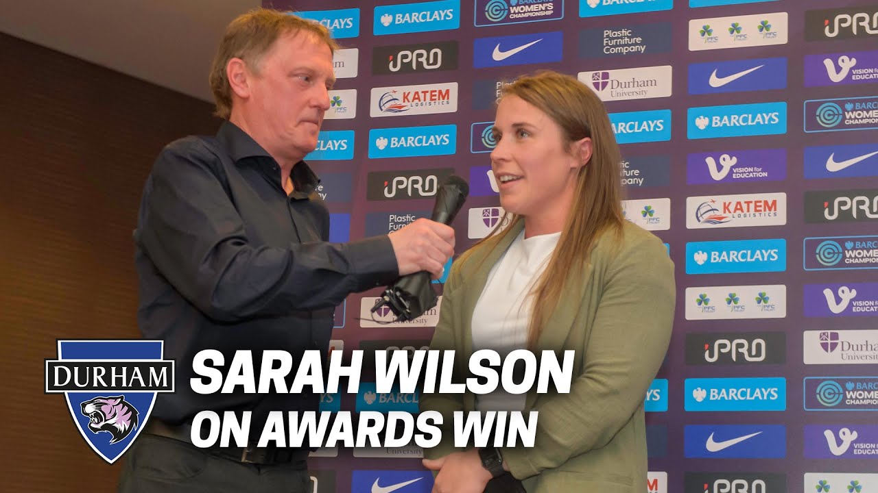 Player Interview | Sarah Wilson after being named Supporters' Player of ...