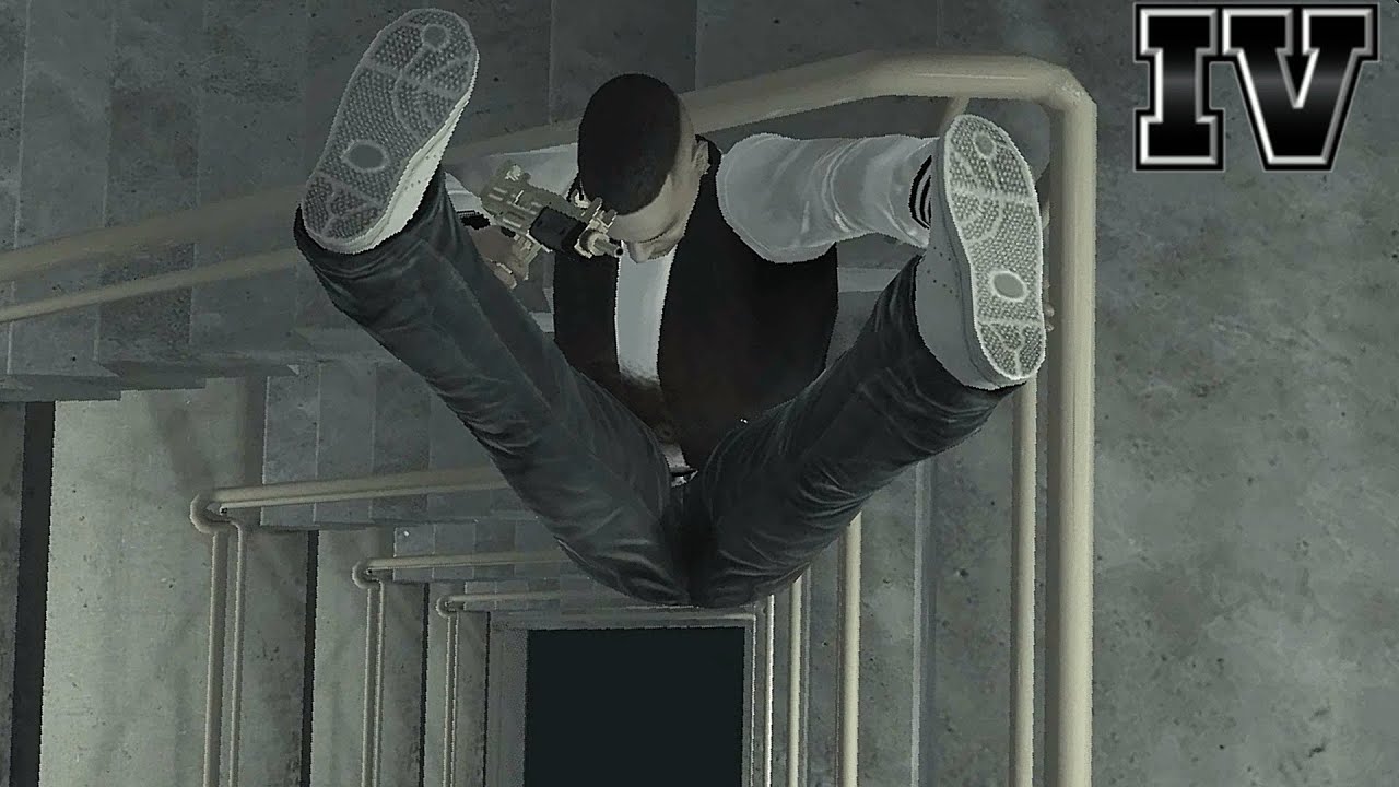 GTA IV - Stairwell of Death Compilation #28 - YouTube