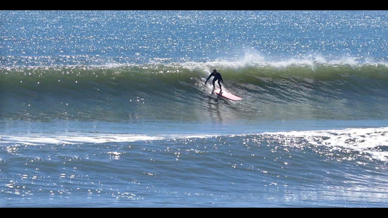 Surfing Springs First Swell 03.19.25 / NE Florida Beach Update - YouTube