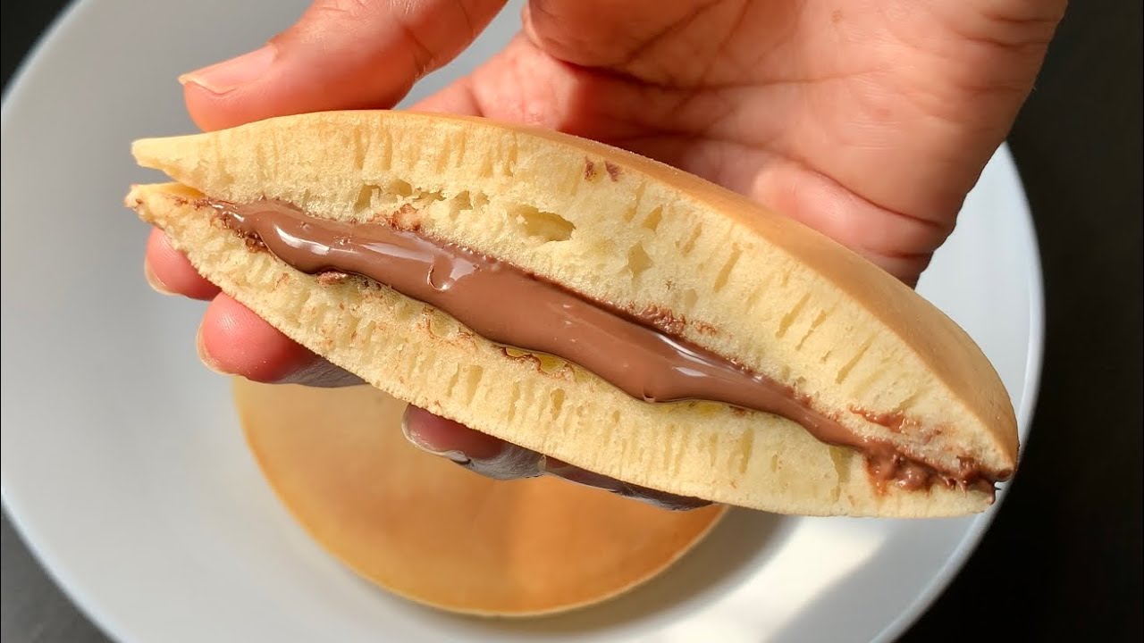 Dorayaki Dora Pancakes Recipe || Japanese Pancake Dorayaki || Dora Cake ...