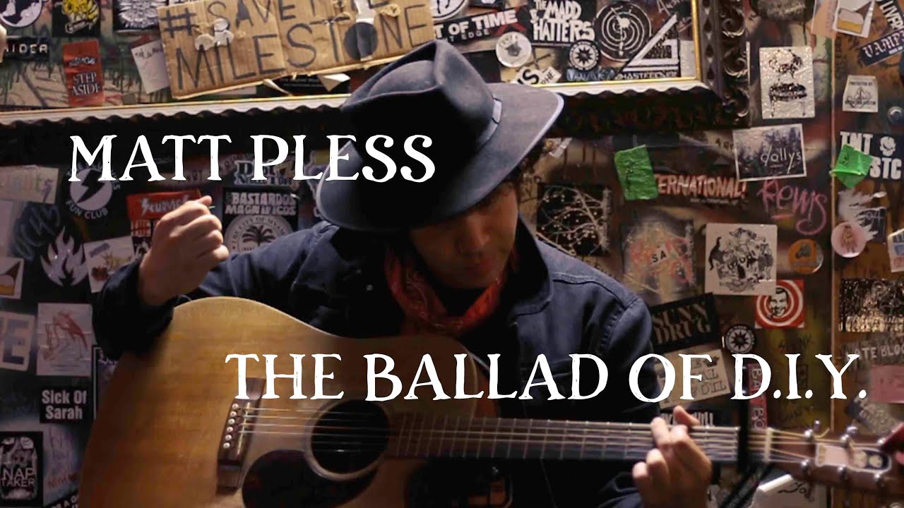 Matt Pless - The Ballad of D.I.Y. (JPM Live Session) - YouTube