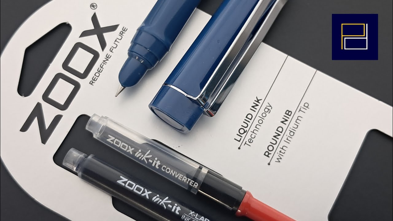 ZOOX A9 Ink-it Chrome Fountain Pen - INR 100 - 701 - YouTube