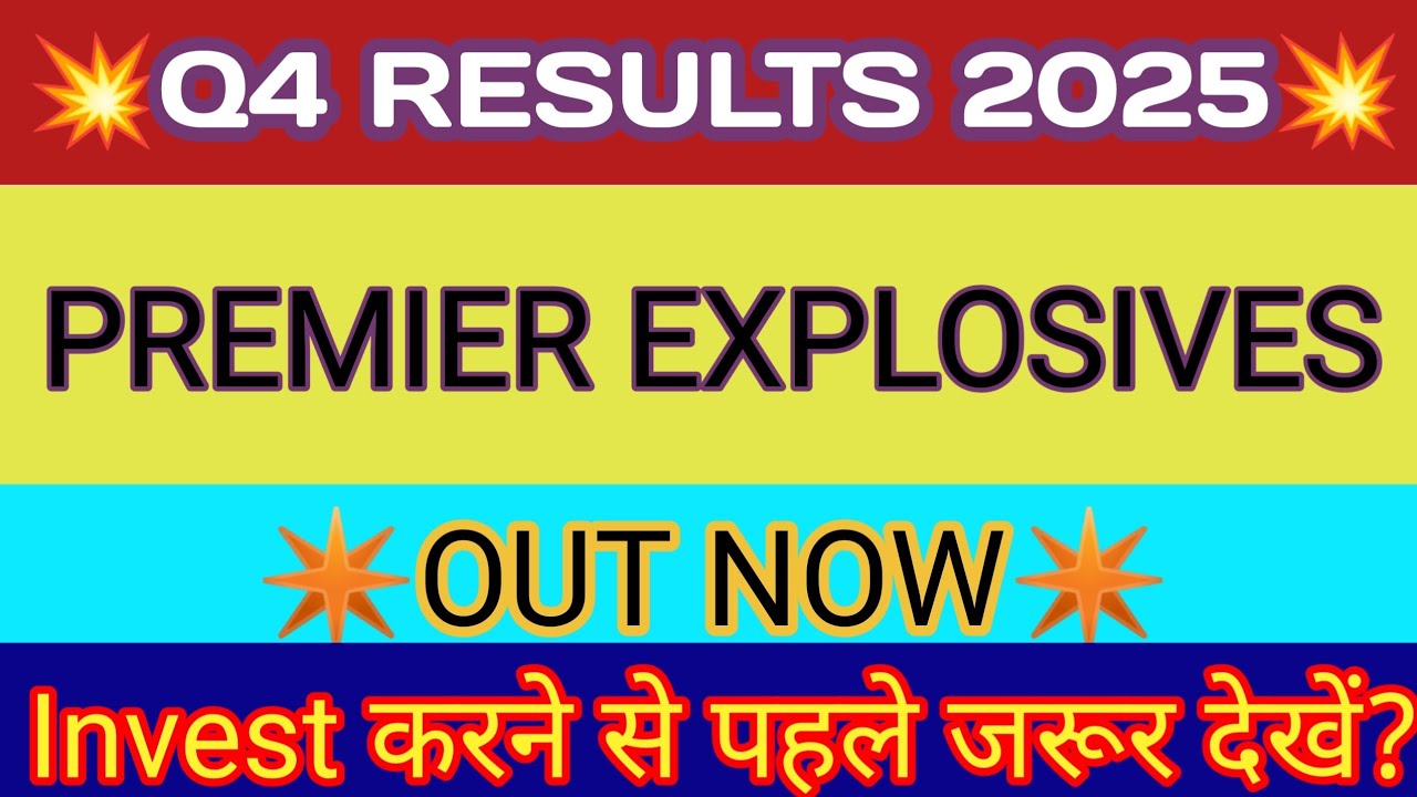 Premier Explosives Q4 Result🔴Premier Explosives Results🔴Premier ...