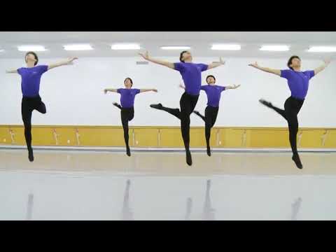 Dance Department of Fei Tian College - Classical Chinese Dance Basic Skills Course - Men's Class