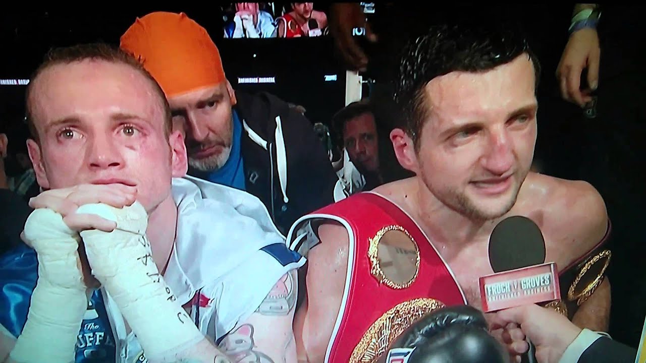 Carl Froch interview after beating George Groves 2 - YouTube