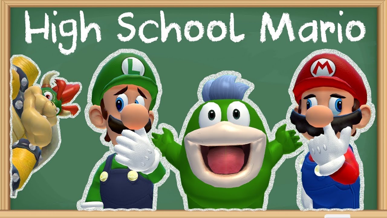 Mario high school - YouTube