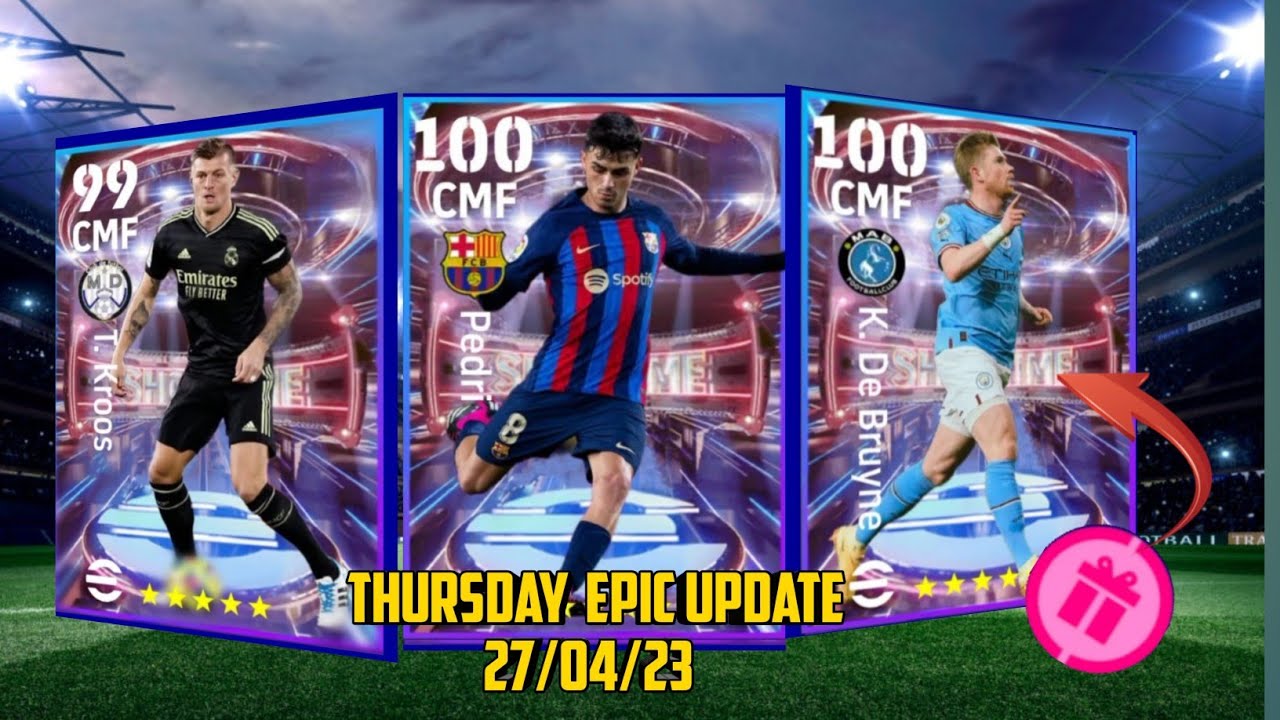 Upcoming Thursday Epic cards😃 ||eFootball2023 update||Pes new update ...