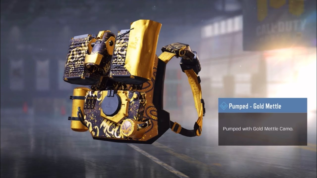 Pumped class for everyone | Gold mettle | cod mobile - YouTube