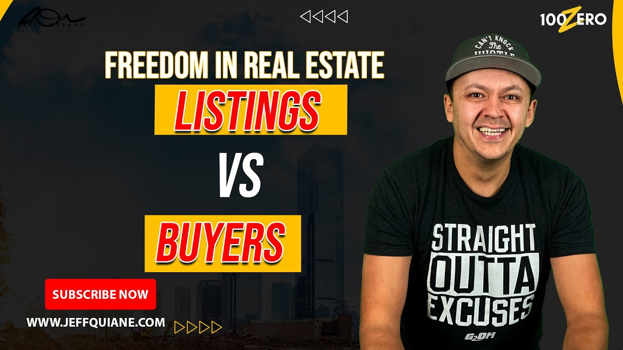 Freedom in Real Estate: Listings vs. Buyers #realestate # ...