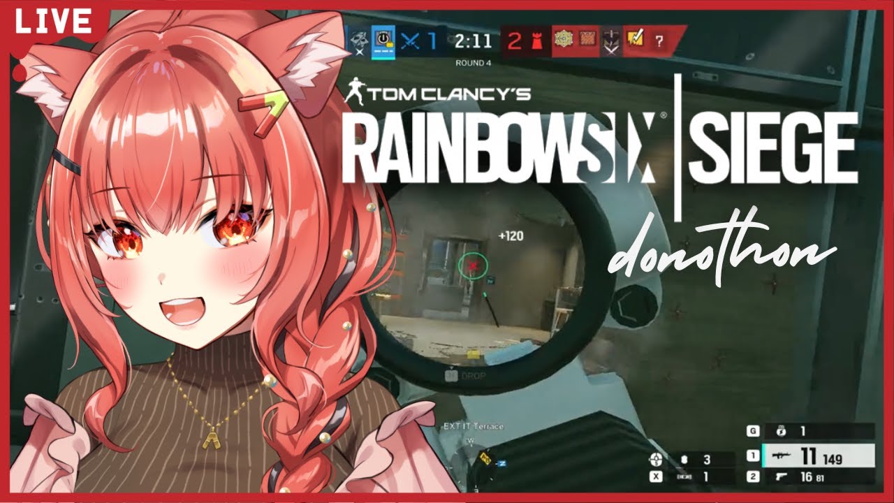 RAINBOW SIEGE X ! UPDATE RAINBOW SIX SIEGE ♡ vtuber indonesia #mediashareon - YouTube