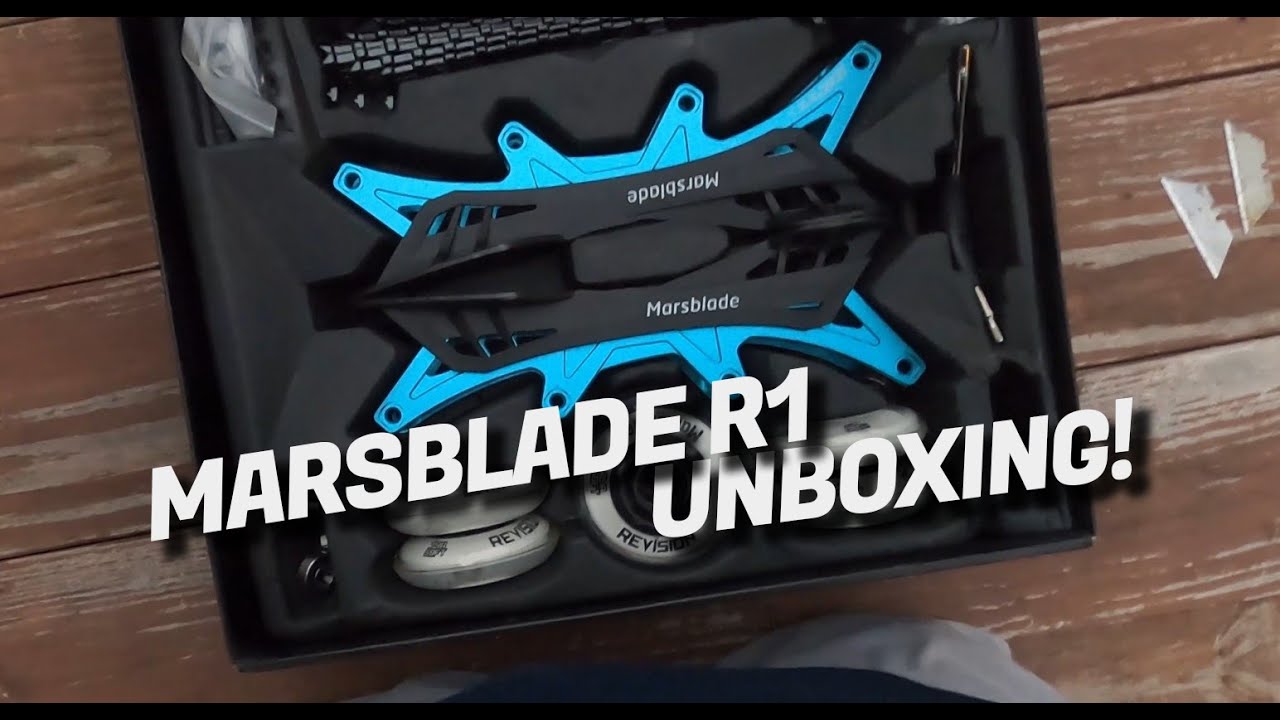 Unboxing the New Marsblade R1 Inline Hockey Chassis - YouTube