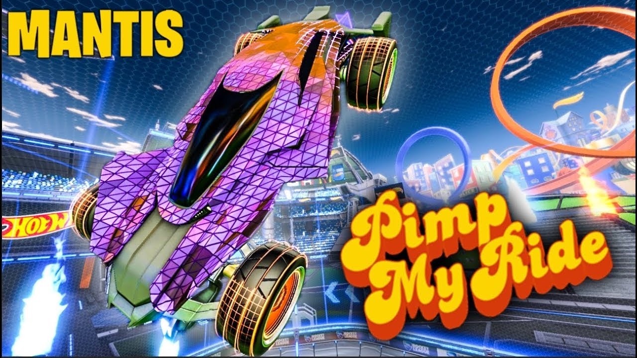 PIMP MY ROCKET LEAGUE RIDE - MANTIS - YouTube