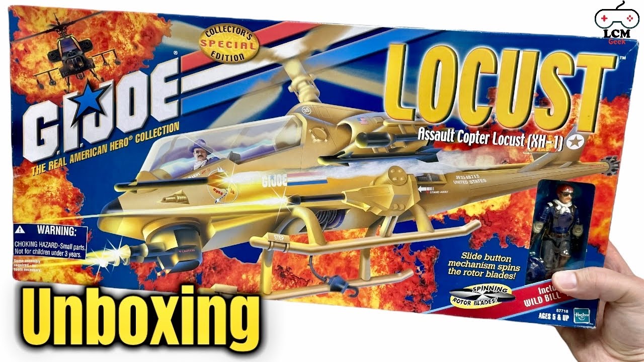 GI Joe - Assault Copter Locust / Jetcoptero de Combate Comandos em Ação ...