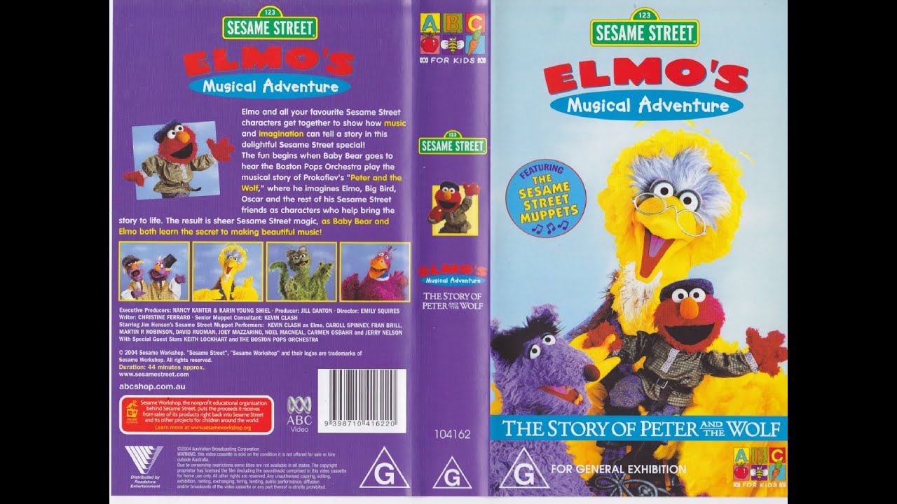 Sesame Street Elmo's Musical Adventures The Story Of Peter And The Wolf ...