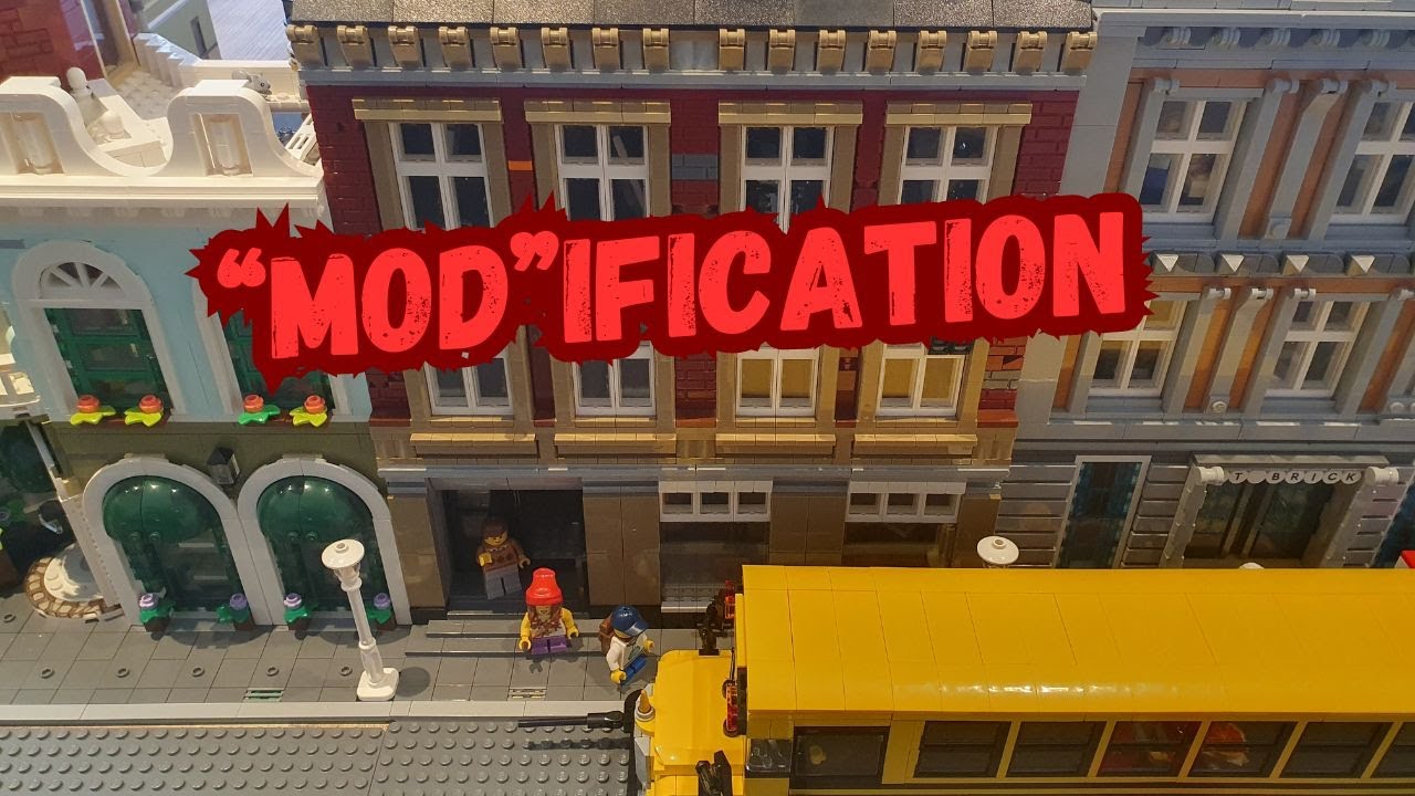 Lego MOD Showcase - Elementary School - YouTube