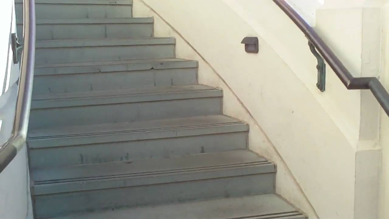 Stairs at the Griffith Observatory - YouTube