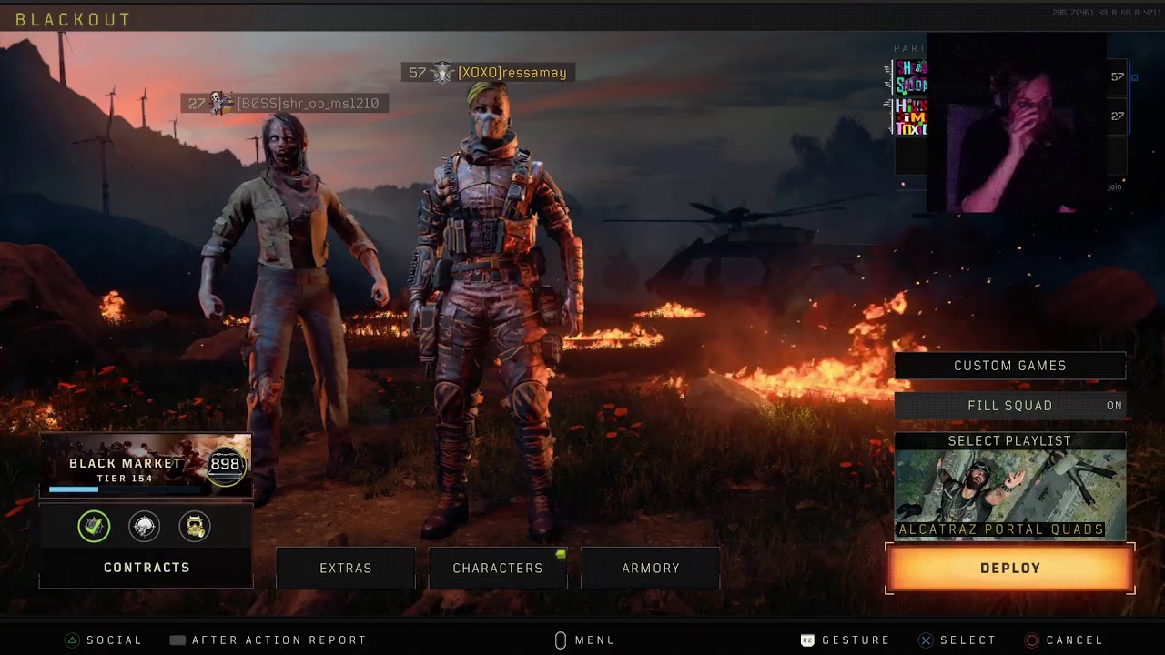 Call of duty Black op4// Ressamay // SHES A SHHOOOOTAAHH with friends ...