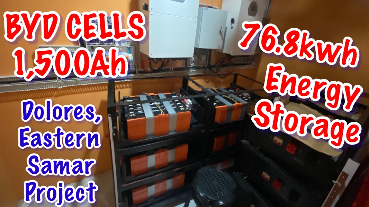 1,500Ah LiFeP04 BYD Battery with BMS & ACTIVE BALANCER! 76.8Kwh Energy ...