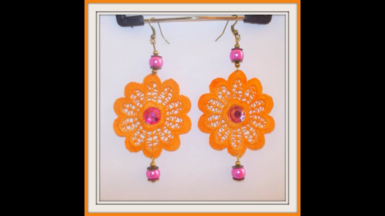 TUTORIAL:Macramè Lace : Such as starch and coloring the lace and ...