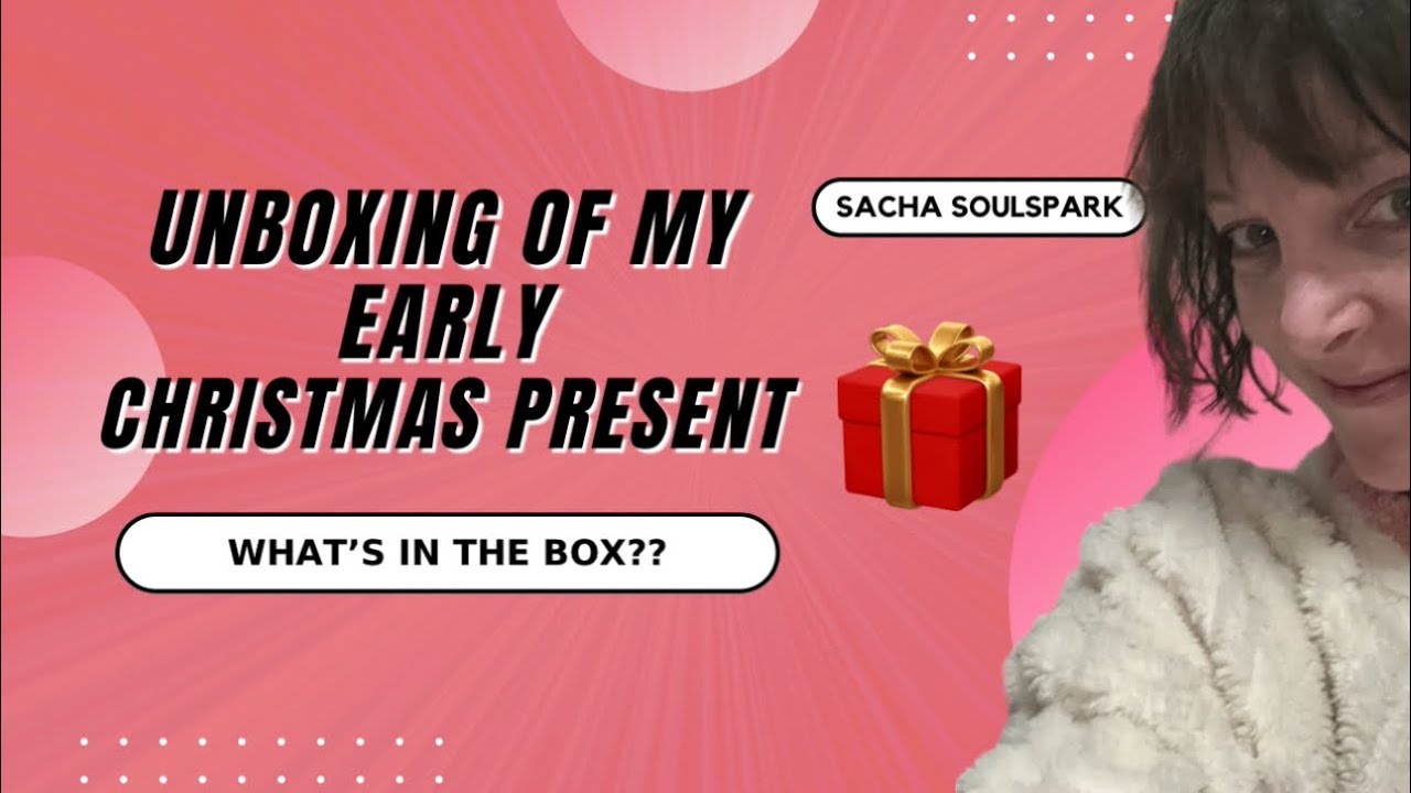 Unboxing of my early Christmas present! 🎁 - YouTube