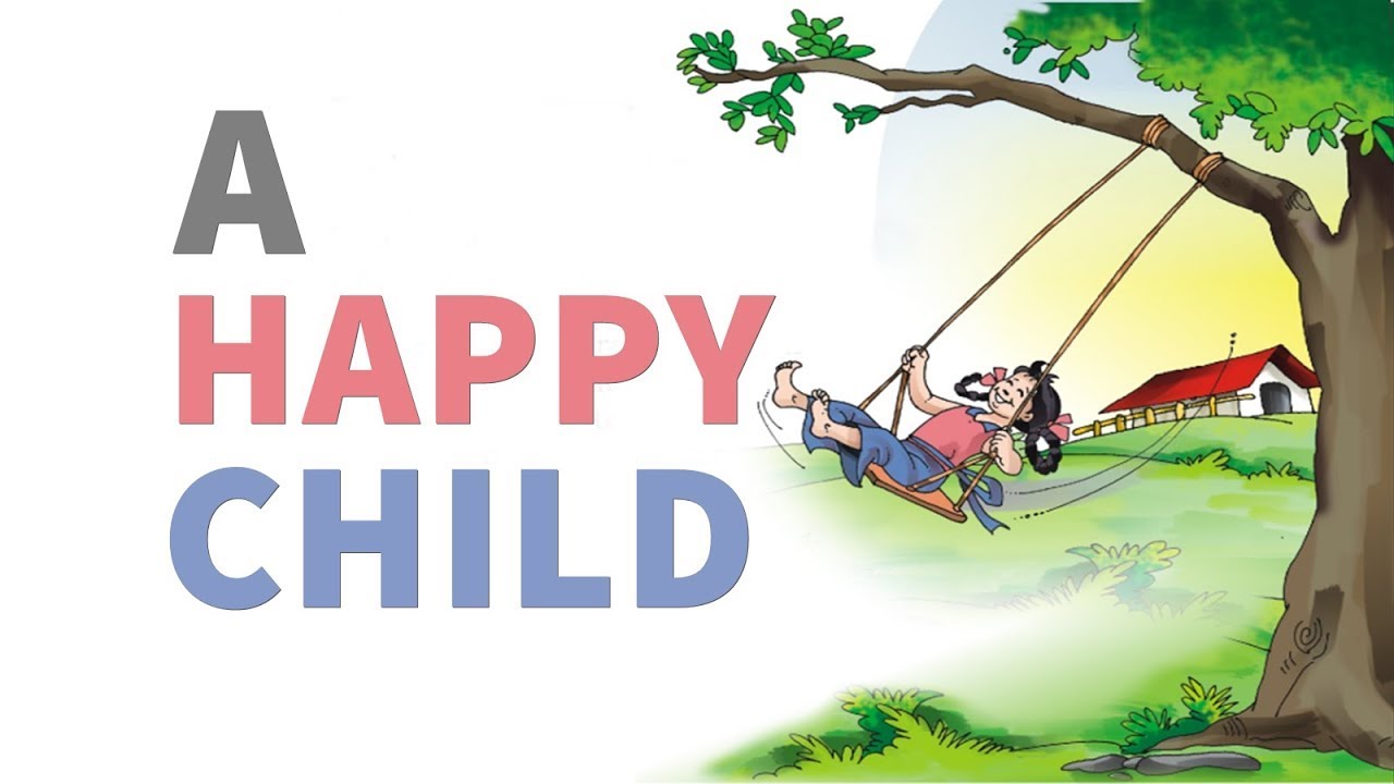 A happy child std 1 unit 1 | kids rhymes - YouTube