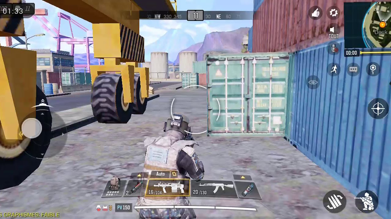 Call of duty mobile. First battle Royale game Top 1 - YouTube