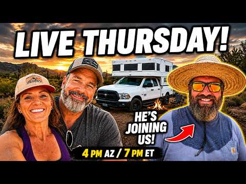 Come Hang Out with US - LIVE!! Destination Desert & Larry - Work Less Enjoy Life More!