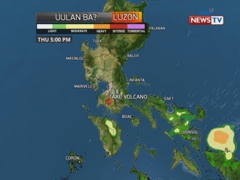 BT: Weather update as of 12:24 p.m. (January 16, 2020) - YouTube