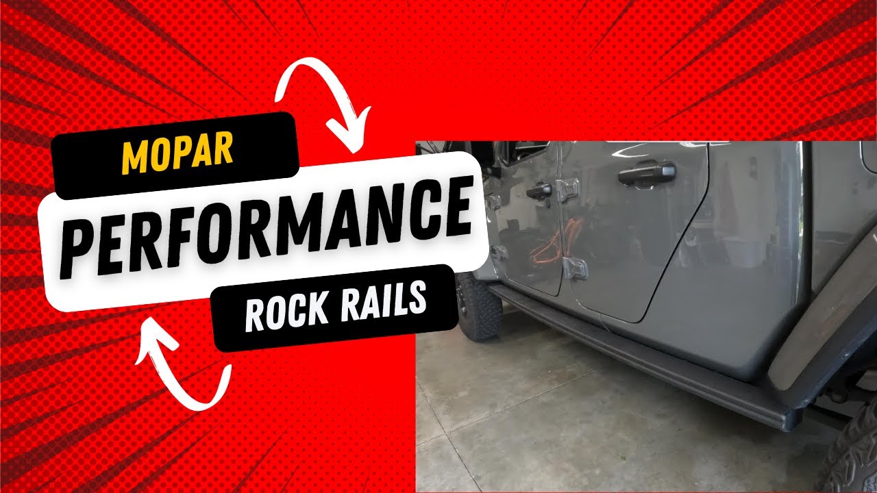Mopar Performance Rock Rails Install - YouTube