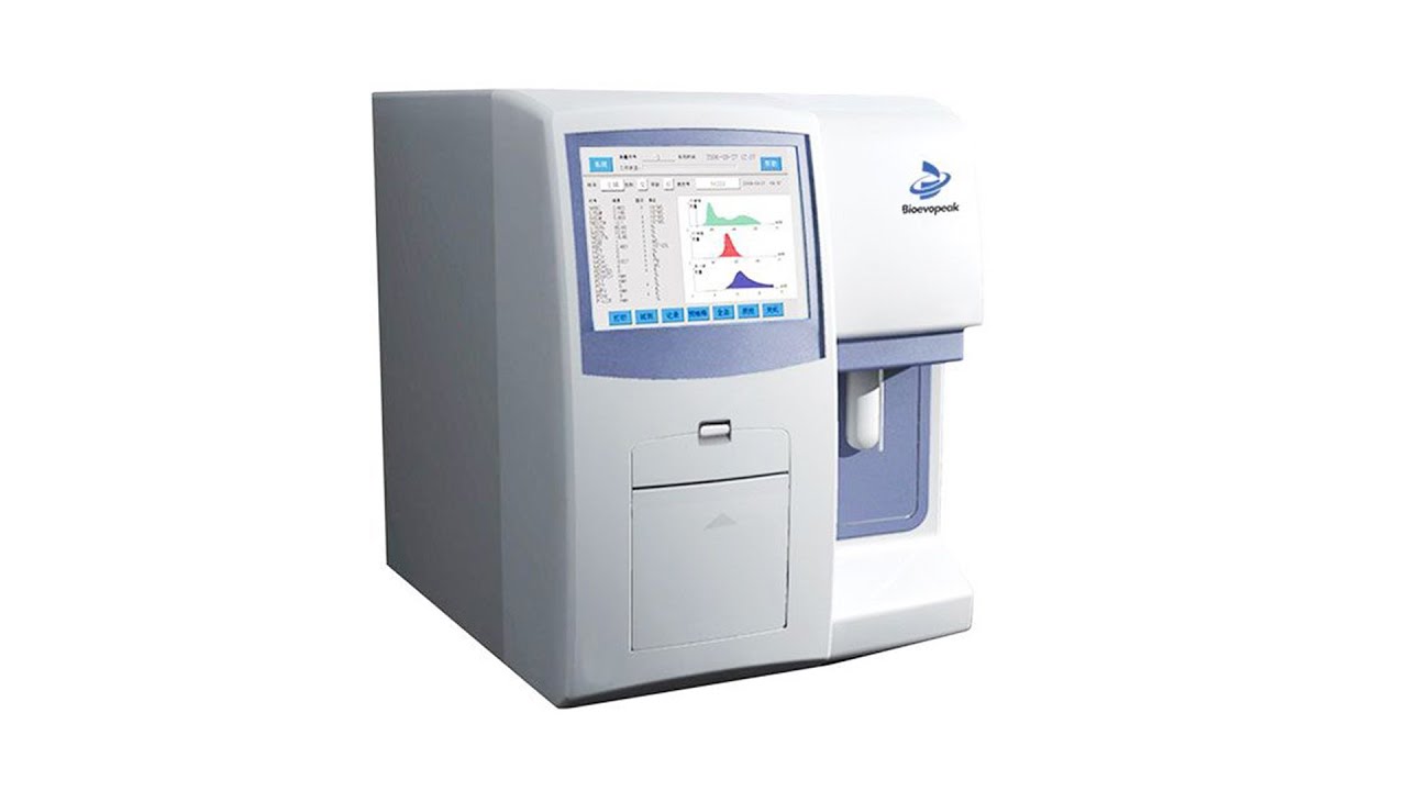 Bioevopeak Auto Hematology Analyzer, HEMA-D6031 Operation - YouTube