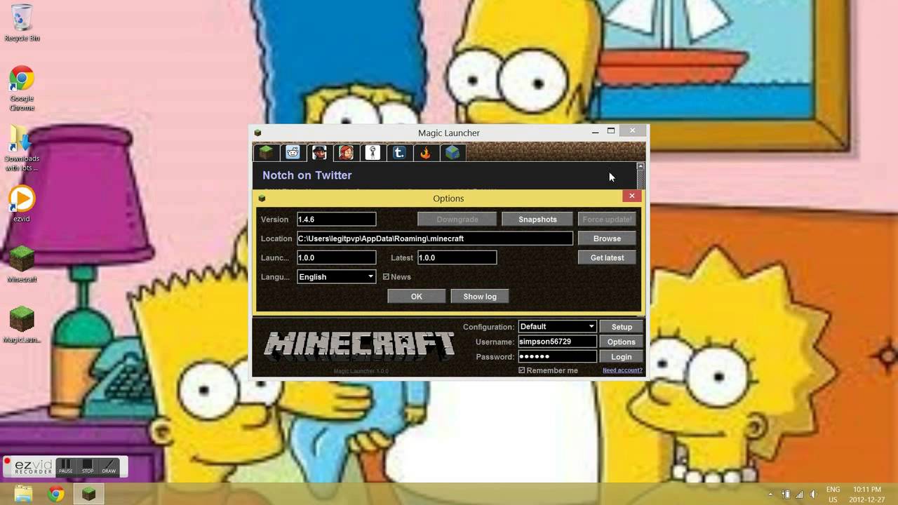 how to get magic launcher (version of minecraft) - YouTube