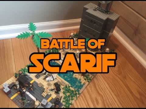 BATTLE OF SCARIF MOC (Lego Star Wars Rogue One) - YouTube