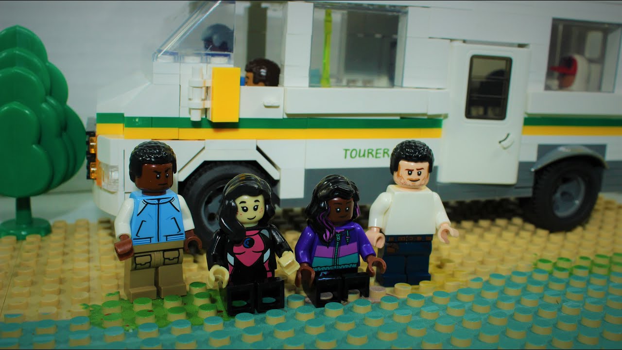 Susie, Val, and a Waterfall! - Lego Stop Motion - YouTube