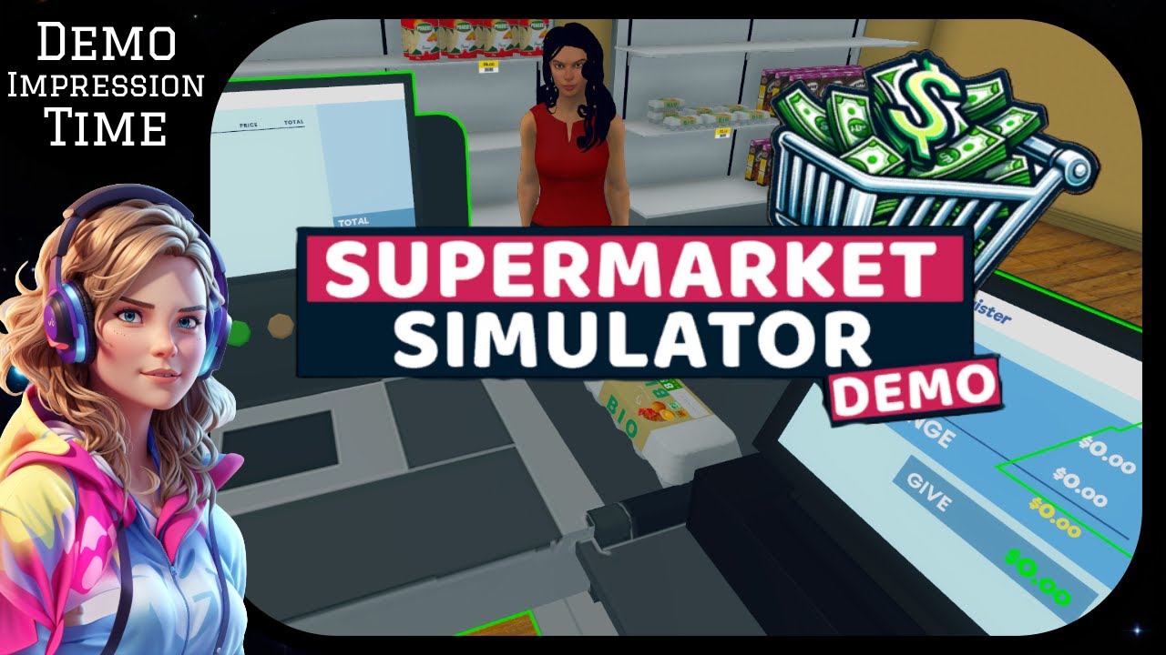 Supermarket Simulator Demo Impression - YouTube