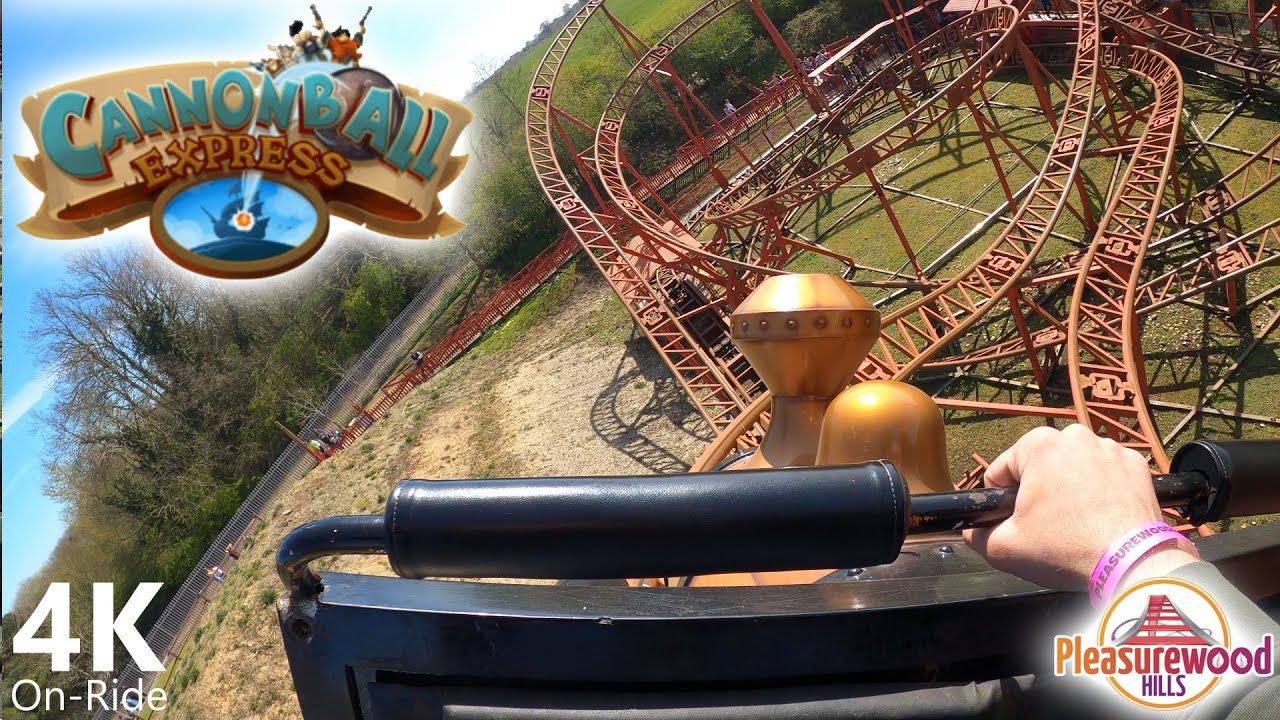 Cannonball Express - 4K On-Ride - Pleasurewood Hills - Schwarzkopf Jet ...