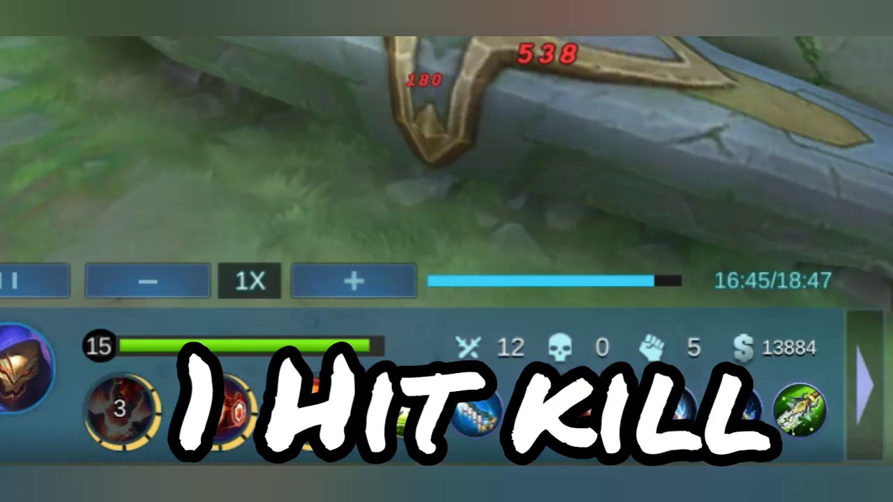 1 HIT KILL Full damage build with 500 stack - YouTube