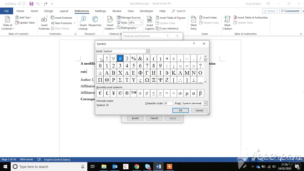 How To Add A Footnote On The Title Page YouTube How To Add A Footnote On The Title Page YouTube