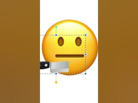 Cutting Emojis in half - YouTube