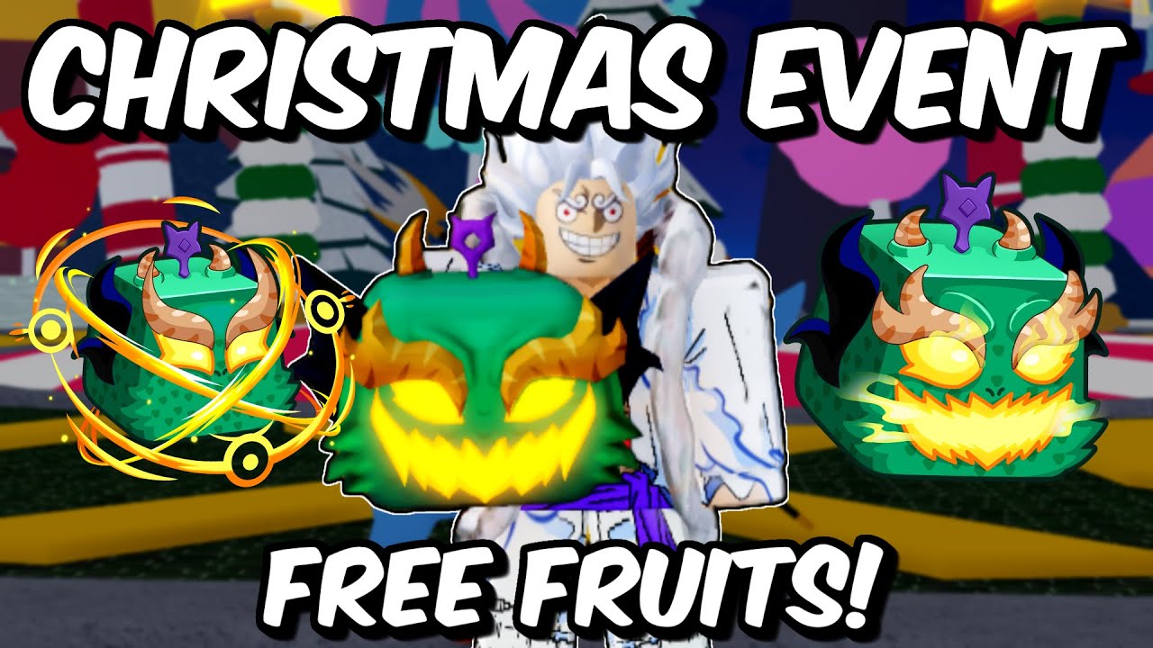 Get FREE FRUITS With The NEW Christmas Event for Blox Fruits ...