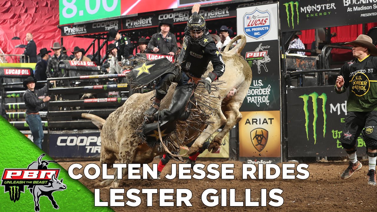 Colten Jesse Rides Lester Gillis for 88.25 Points in New York City ...