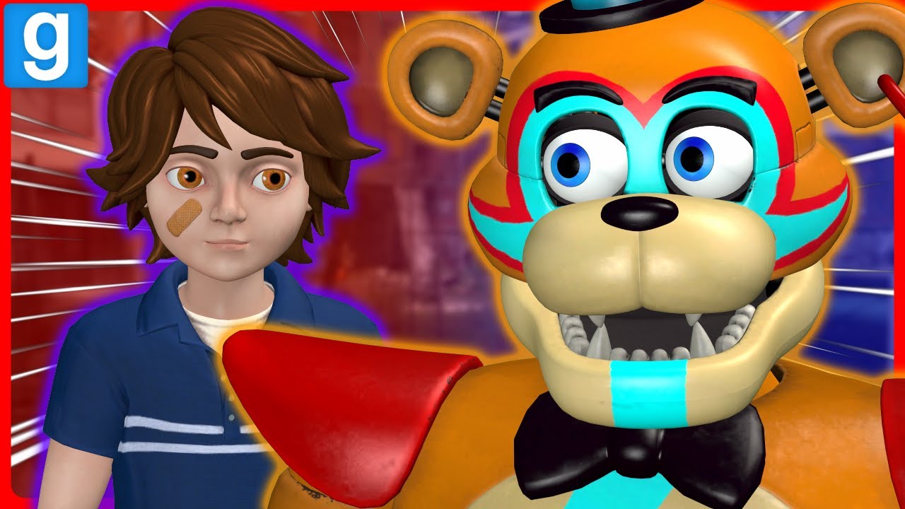Glamrock Freddy & Gregory RETURN! [Gmod FNAF] - YouTube