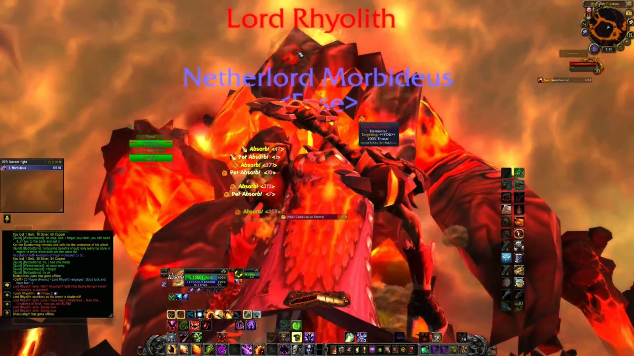 WoW - Firelands Raid Farming - YouTube