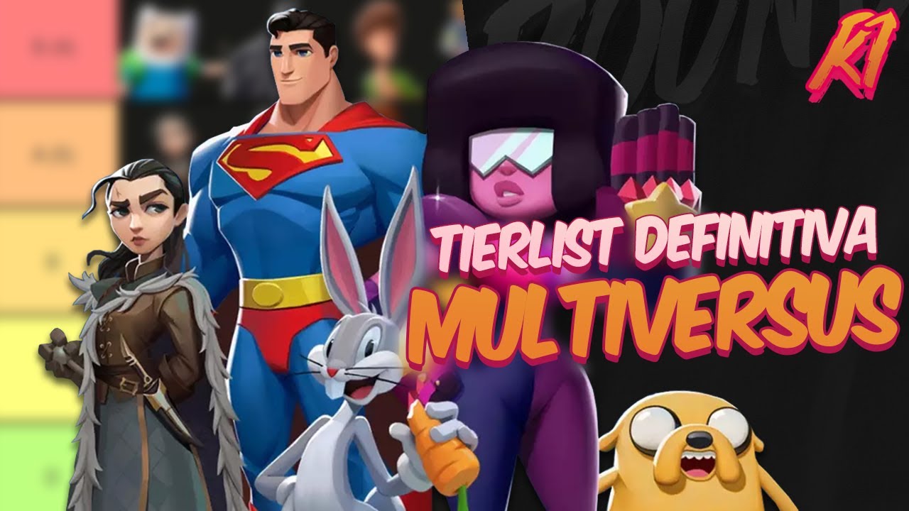 TIERLIST DEFINITIVA DE MULTIVERSUS - MULTIVERSUS - YouTube