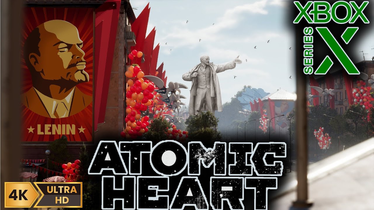 ATOMIC HEART WALKTHROUGH - 4K UHD GAMEPLAY PART 2 WHAT IF SOVIETS RULED ...