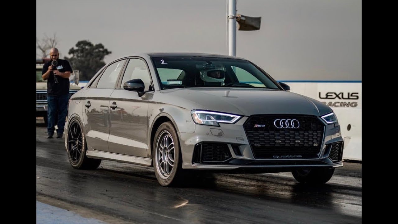 Stock Turbo Audi RS3 goes 9's! - YouTube