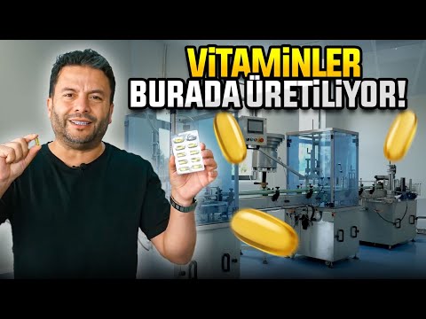 Vitamin takviyeleri nasıl üretiliyor? Sense Gıda fabrikasını gezdik!