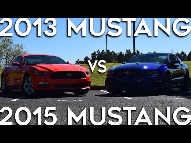 Vs 2015 Ford Mustang