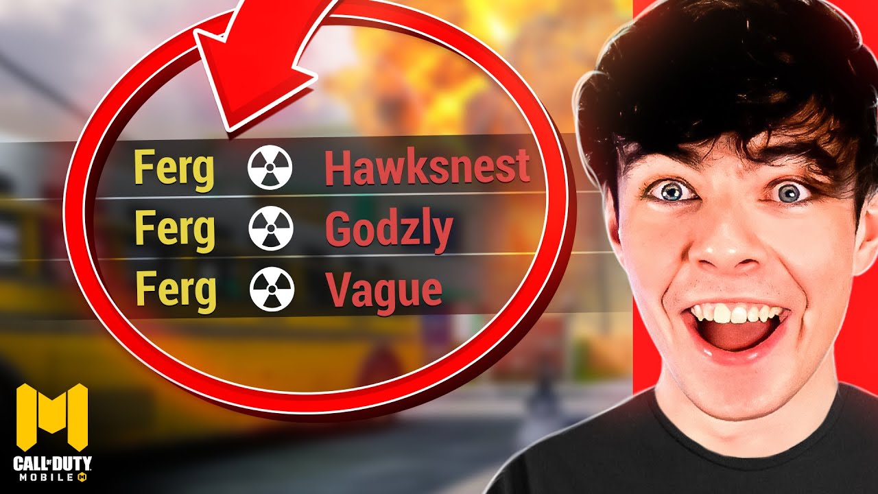 Ferg NUKING YouTubers in COD Mobile! (Best of 2022) - YouTube