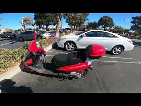AFTERNOON ERRANDS ON MY ICE BEAR HAWKEYE GY6 150cc SCOOTER - YouTube