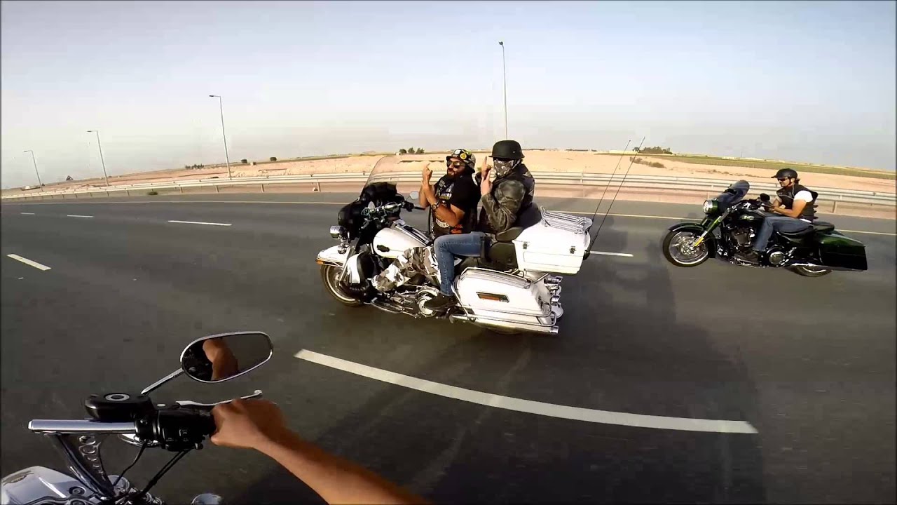 Soul Riders MC - Ride to Zubara Fort, Qatar - YouTube